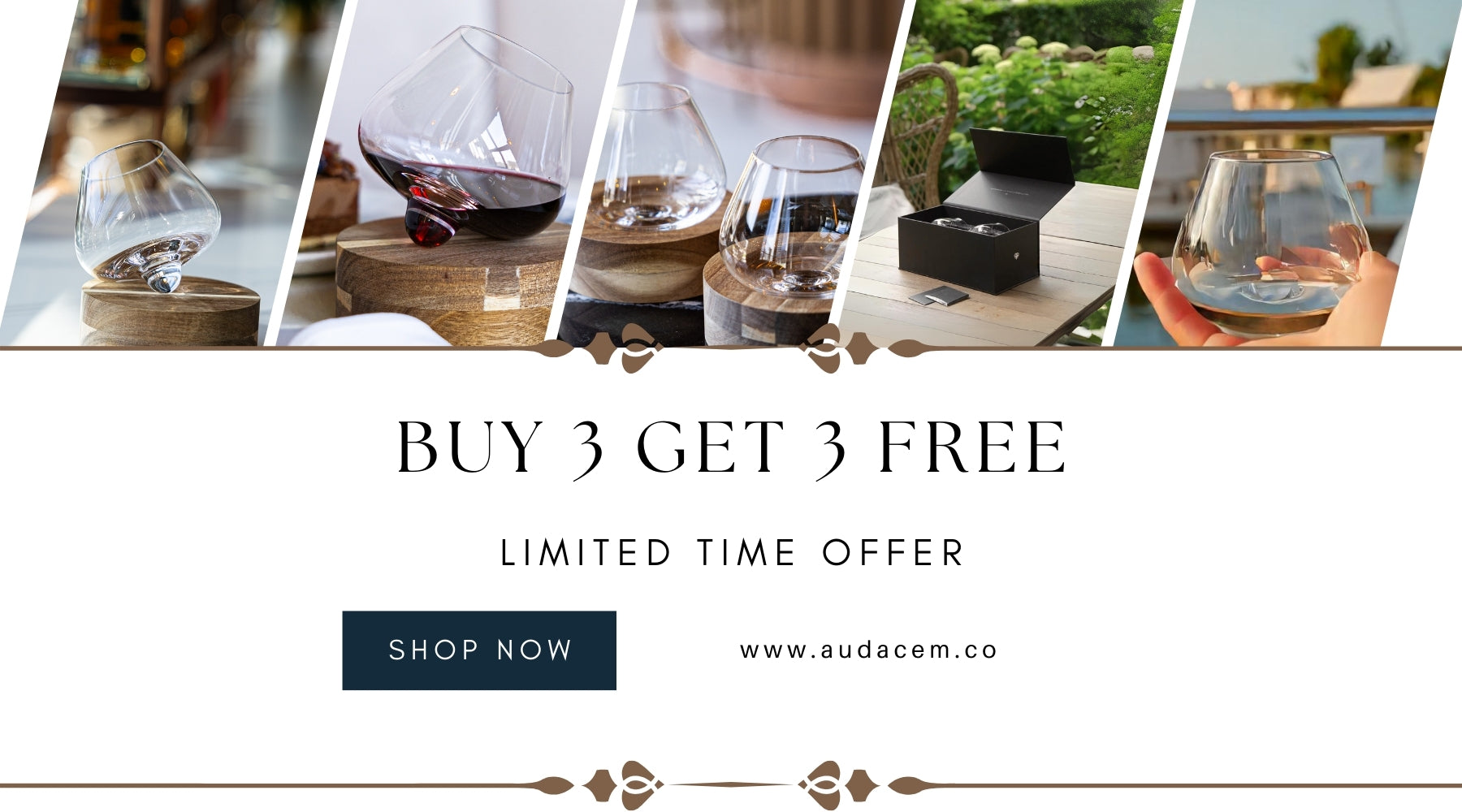 Audacem Handcrafted Glassware | Elevate Your Tasting Experience