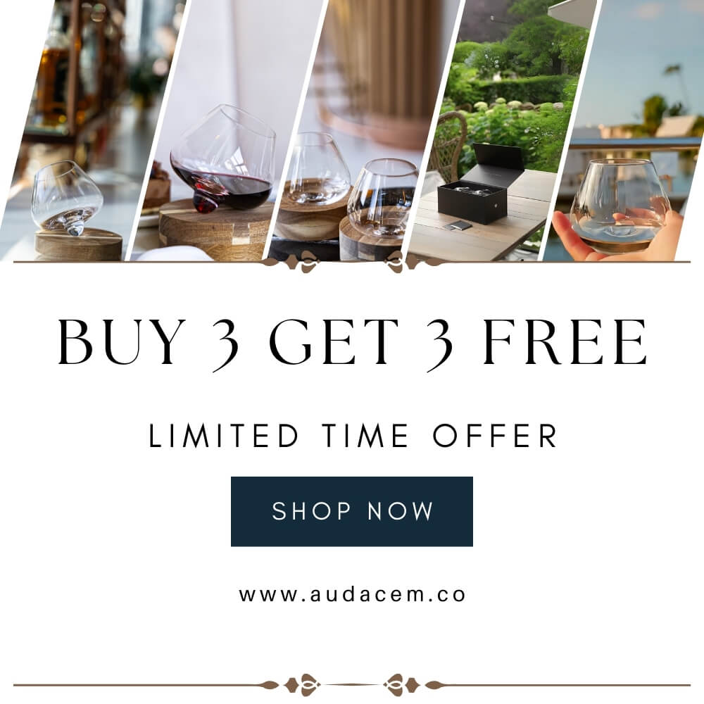 Audacem Handcrafted Glassware | Elevate Your Tasting Experience