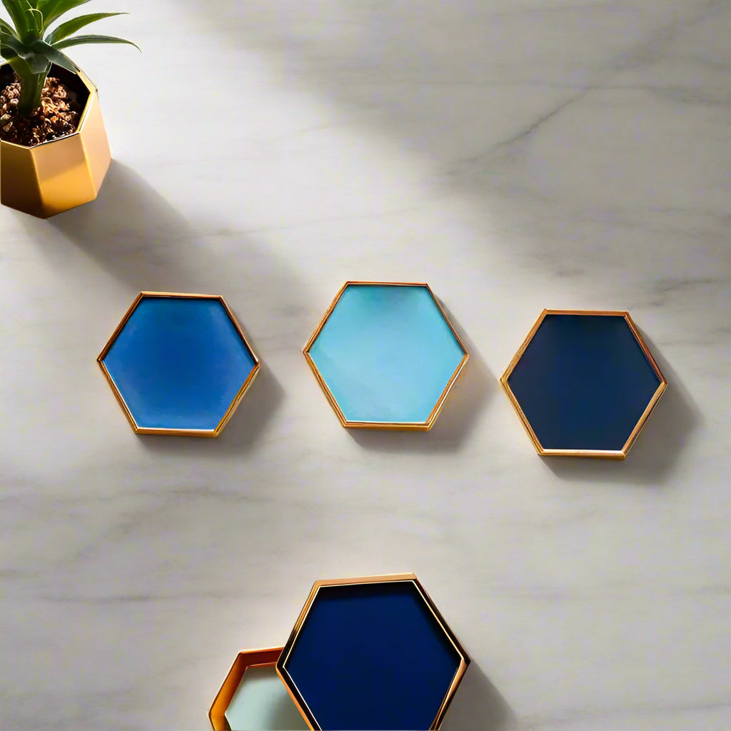 Aequilibrium Ceramic Coasters | Elegant & Handcrafted by Audacem