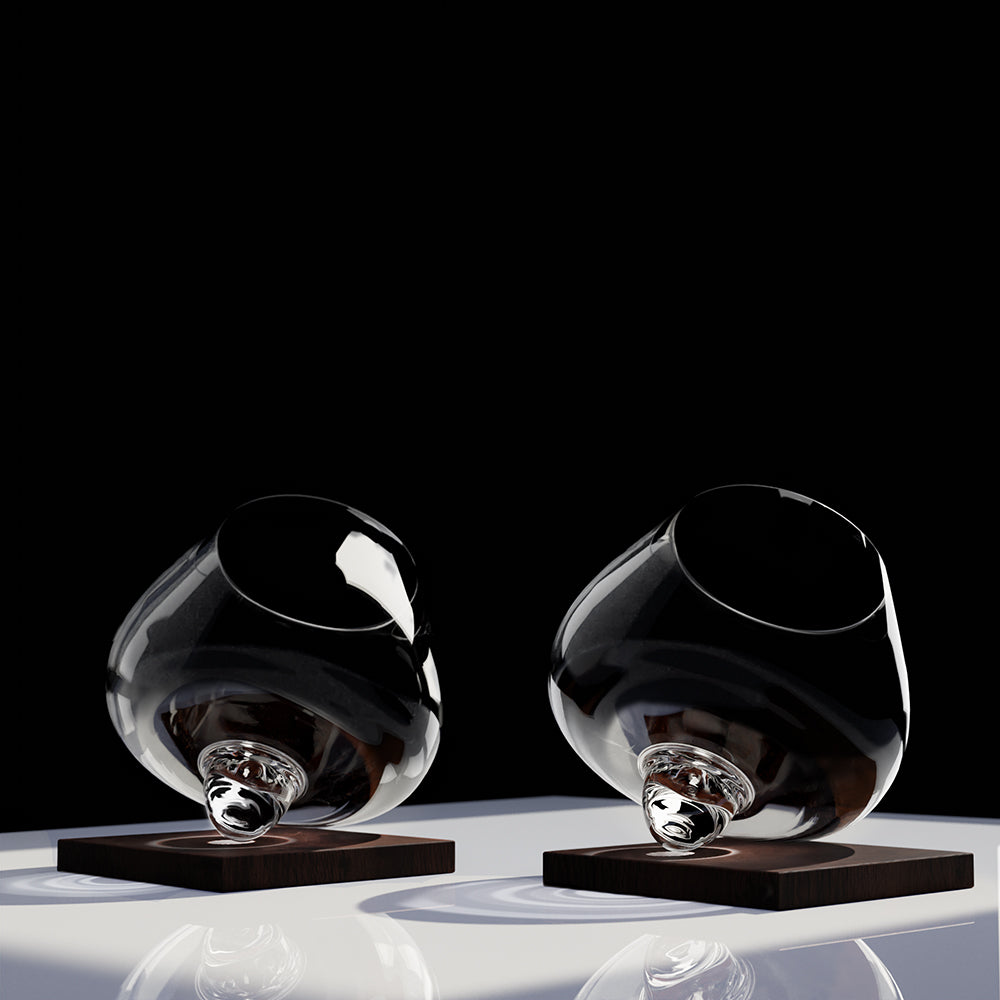Aequilibrium Spirit Glass | Hand-Blown Crystal by Audacem